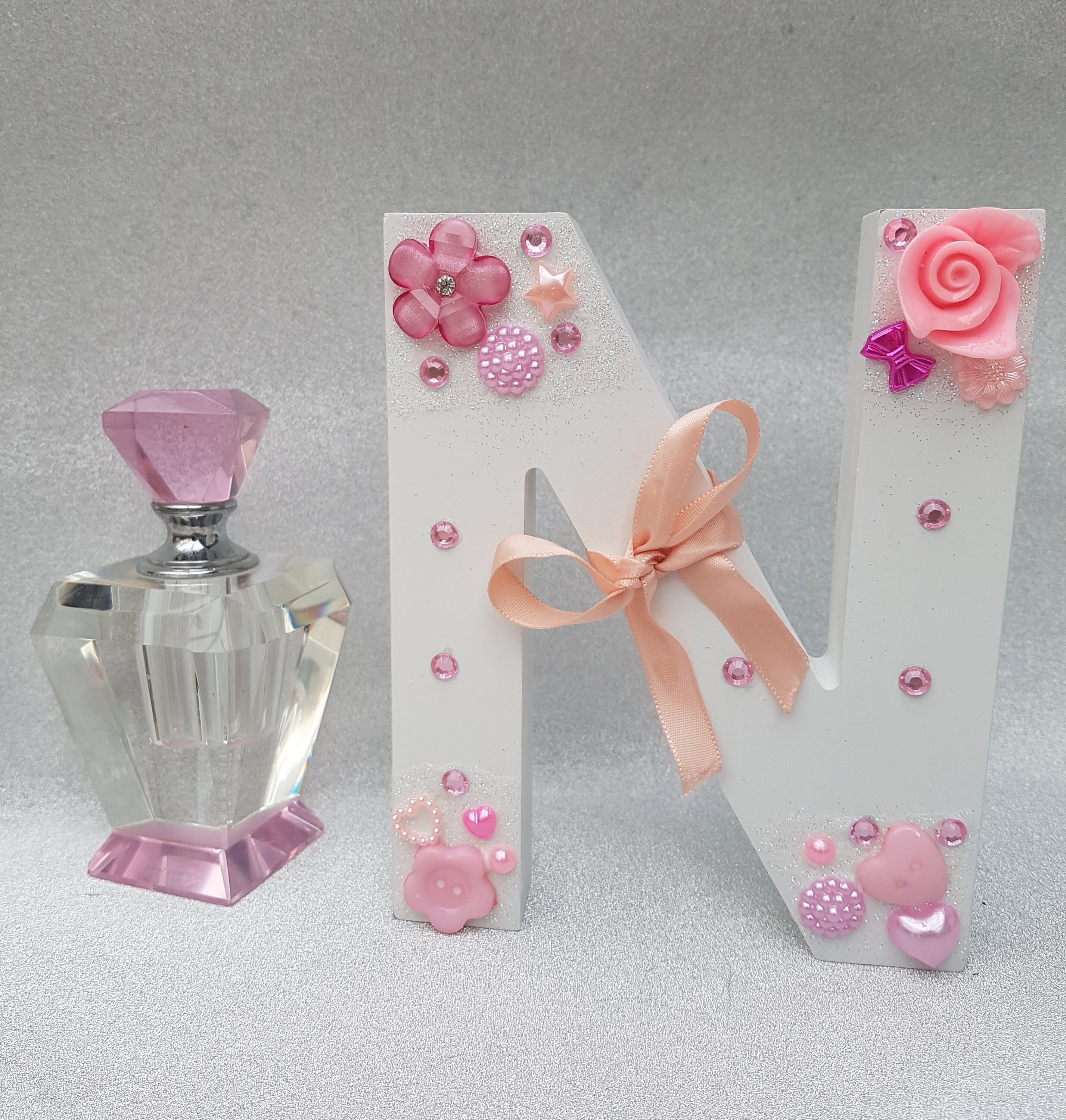 Wooden Initial Letters Nursery Decor Personalised Gift Free - Etsy