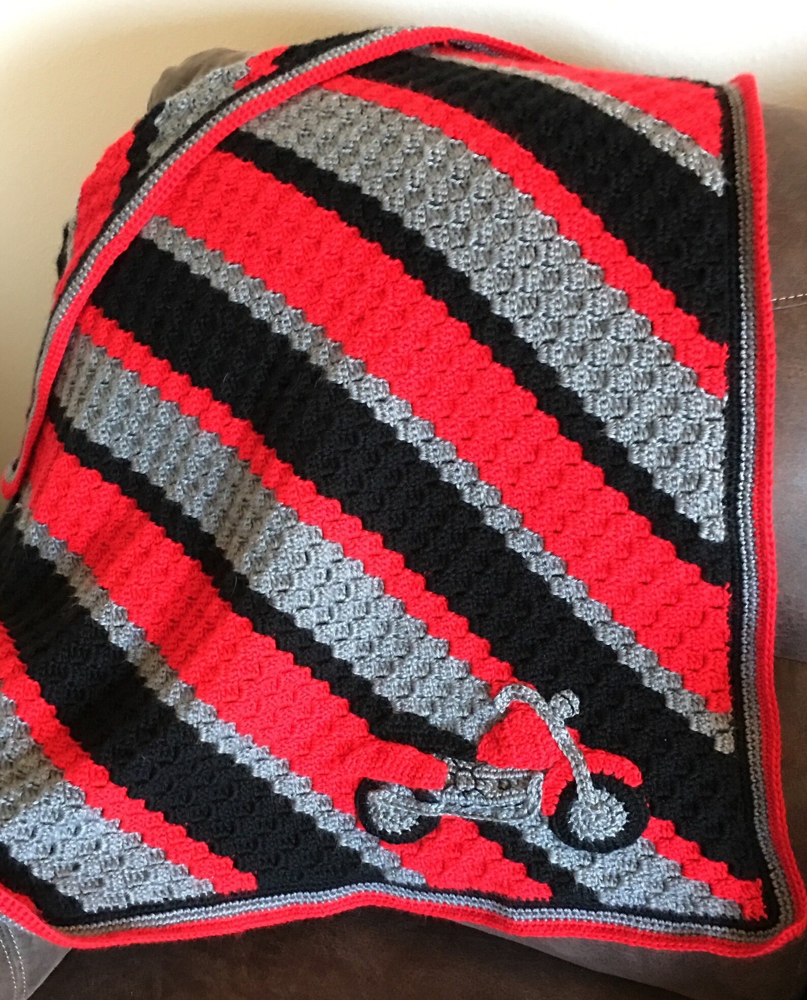 Motorcycle Appliqué (crochet)- *pattern ONLY* - Etsy