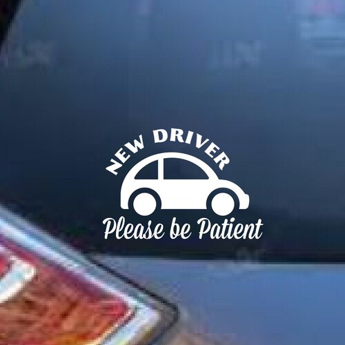 Home Décor Wall Décor New Driver Decal/Student Driver/Driver Warning ...