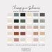 Champagne Schemes | Digital Colour Palette Swatches Download ...