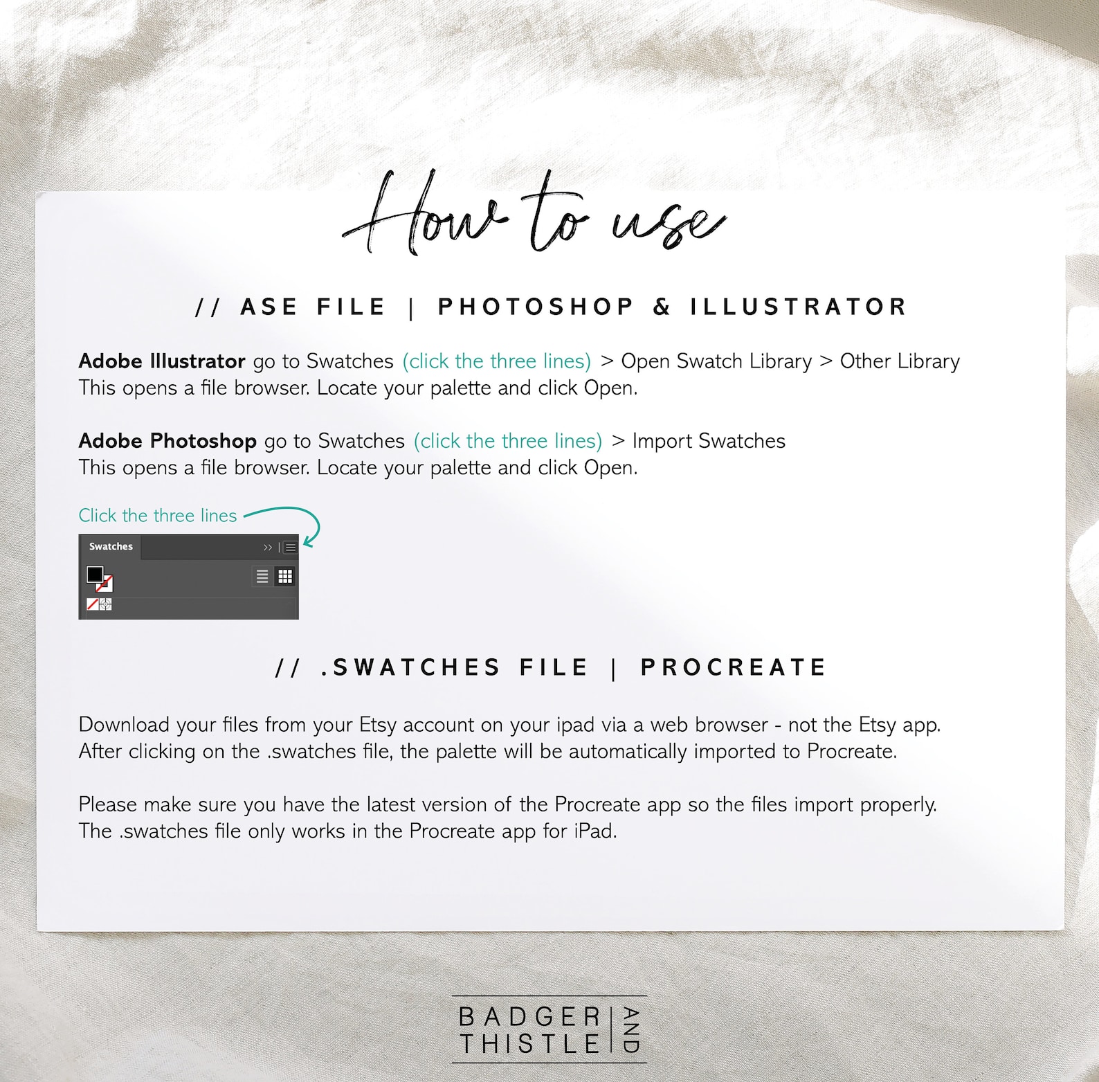 Dusty Blue | Digital Colour Palette Swatches Download | Procreate ...