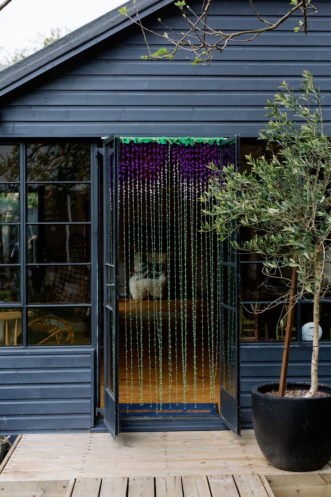 Crochet Pattern Flower Curtain - Etsy