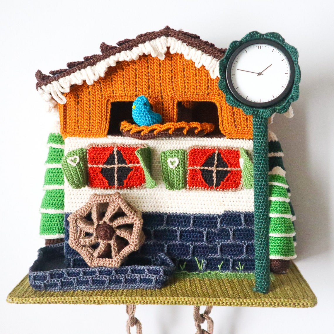 Cuckoo Clock Crochet Pattern - Etsy