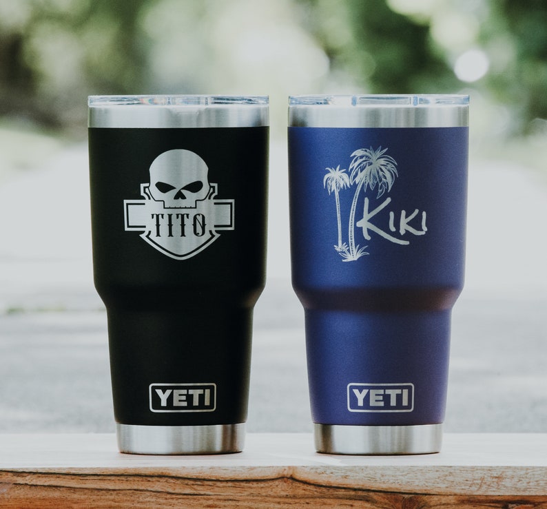 Yeti 30 Oz Tumbler Custom Engraved Yeti Cups Names Logos Monograms