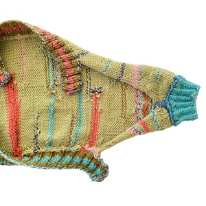 Scrap-knit Shrug - Etsy