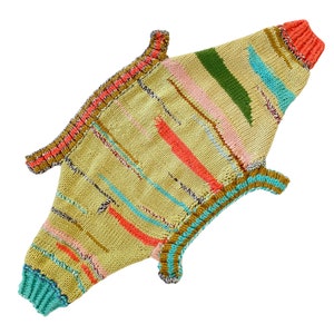 Scrap-knit Shrug - Etsy