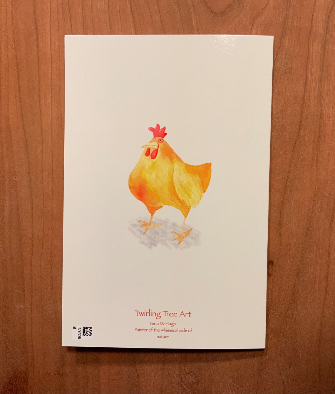 Chicken Greeting Card - a Fun Everyday Greeting Card Featuring ...