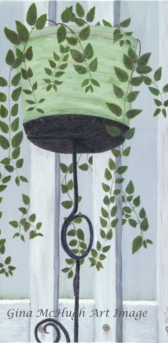 Mint Herbs Trailing Mint Botanical Art Print - Etsy