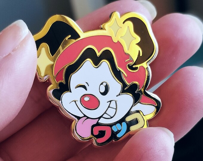 Wakko Warner Enamel Pin - Animaniacs Pin - Wakko Enamel Pin - New ...