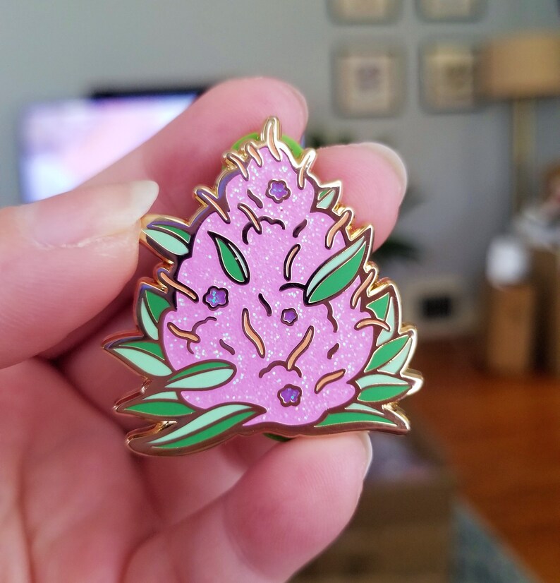 Magical Buds 420 Hard Enamel Pin Set Sparkle Nugs Pin - Etsy