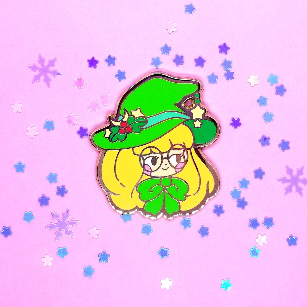 Whimsical Winter - Hard Enamel Pin - Winter Spice Witches - Ginger ...