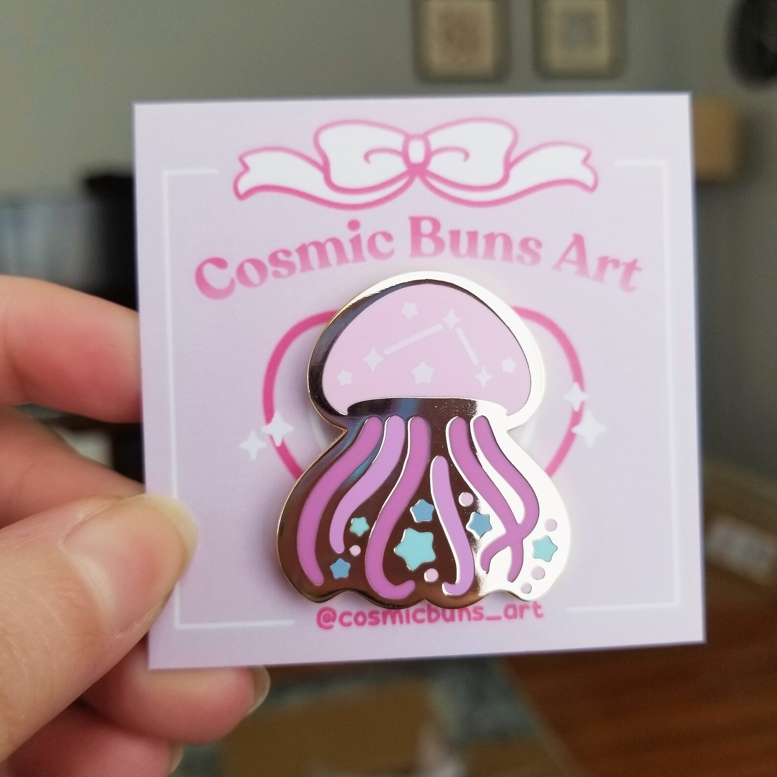 Stellar Jellies Enamel Pin Jellyfish Pin Cute Space Pin - Etsy