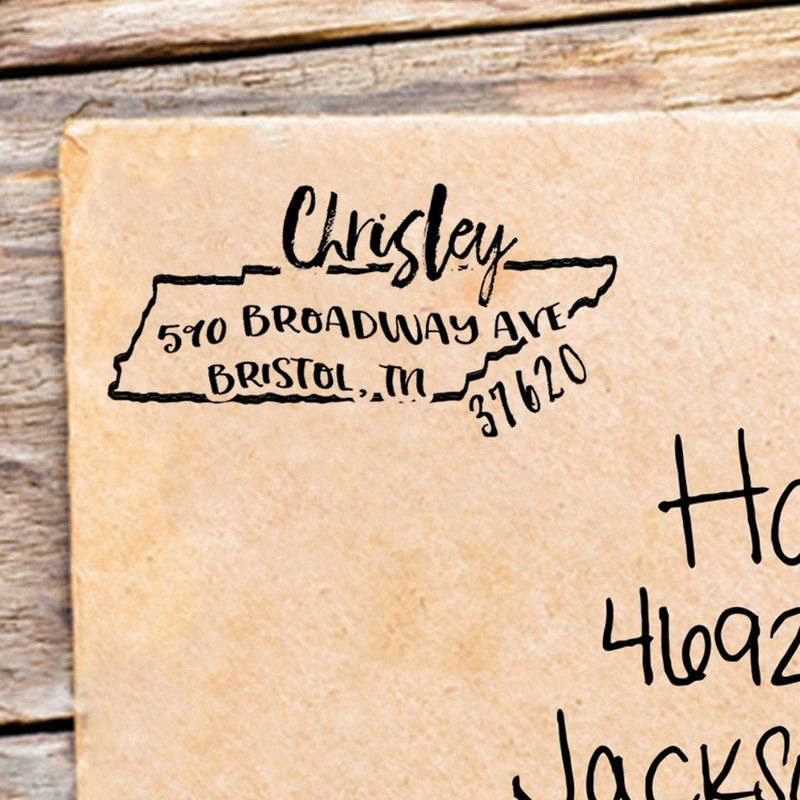 Address Stamp - Etsy