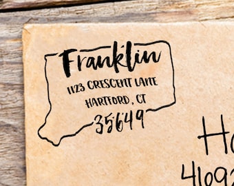 Custom Oklahoma Address Stamp Personalized Oklahoma Return - Etsy