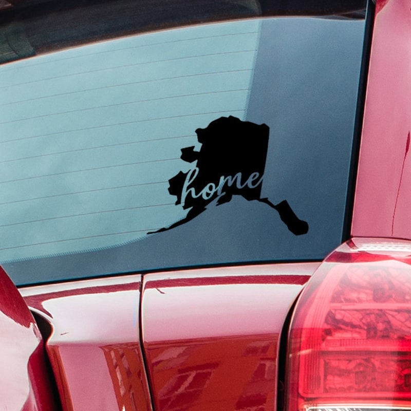 Alaska Car Decal - Etsy