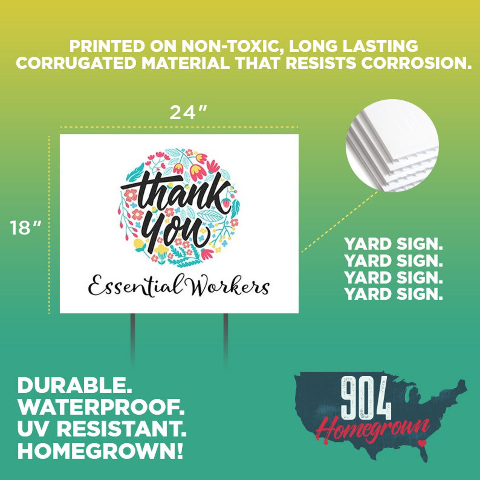 In This House We Believe Lawn Sign Support Diversity Yard | Etsy