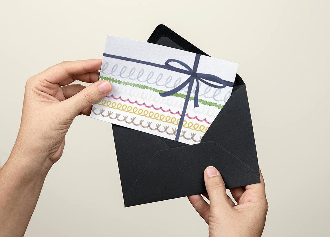 Personalized Gift Note - Etsy