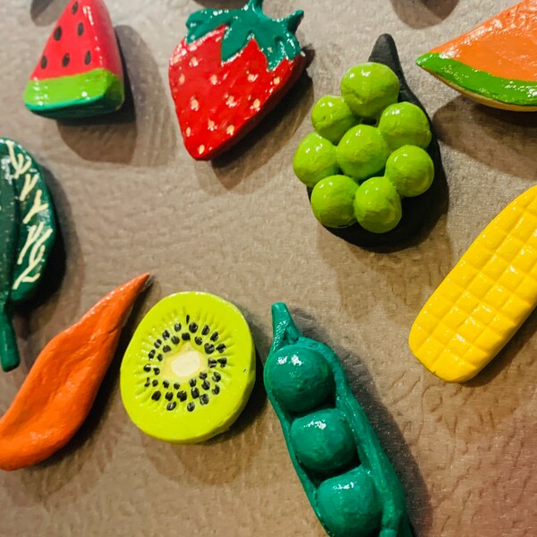 Vegetable Magnet - Etsy