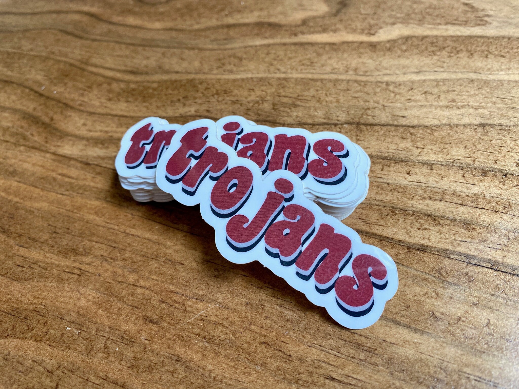 Trojans Sticker - Etsy
