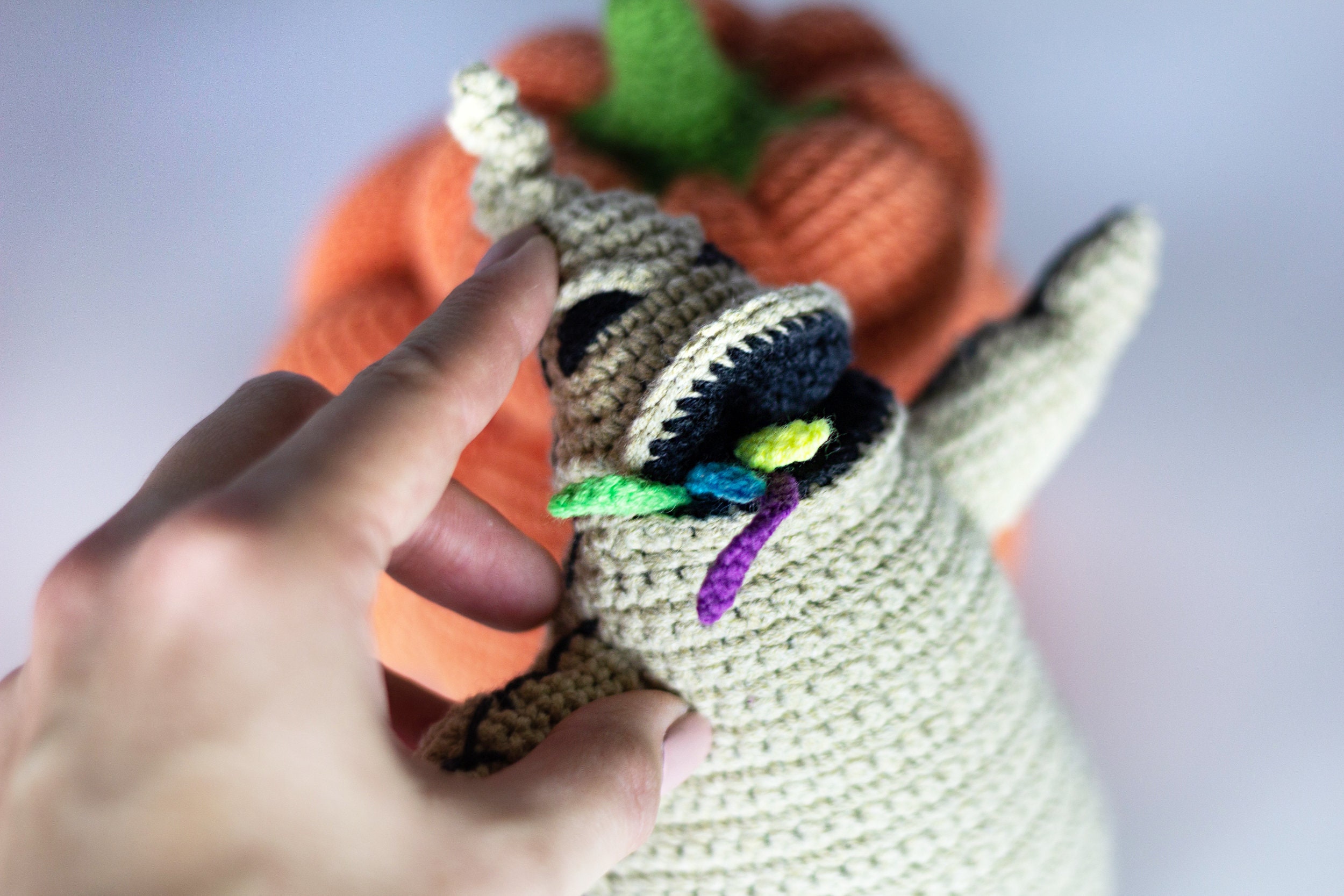 Oogie boogie toy plush Oogie boogie stuffed toy Christmas toy | Etsy