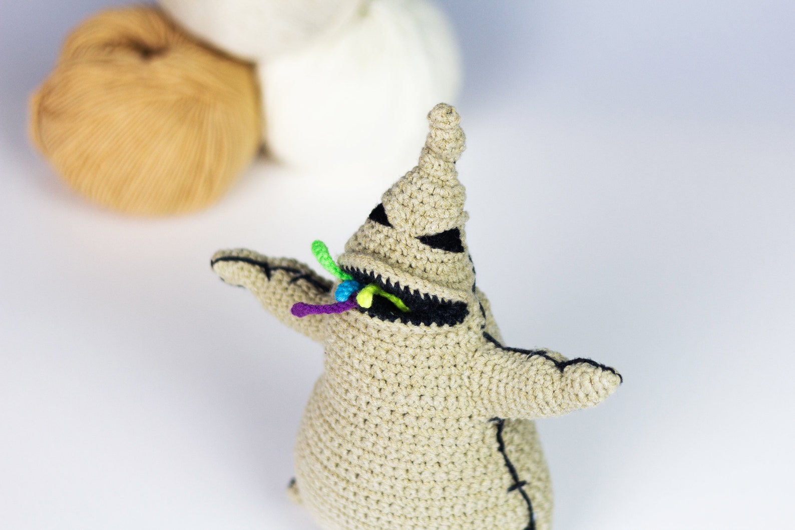 Oogie boogie toy plush Oogie boogie stuffed toy Christmas toy | Etsy