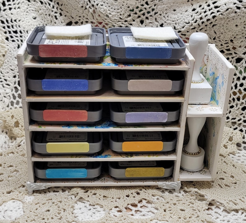 Small Square Ink Storage Unit - Etsy