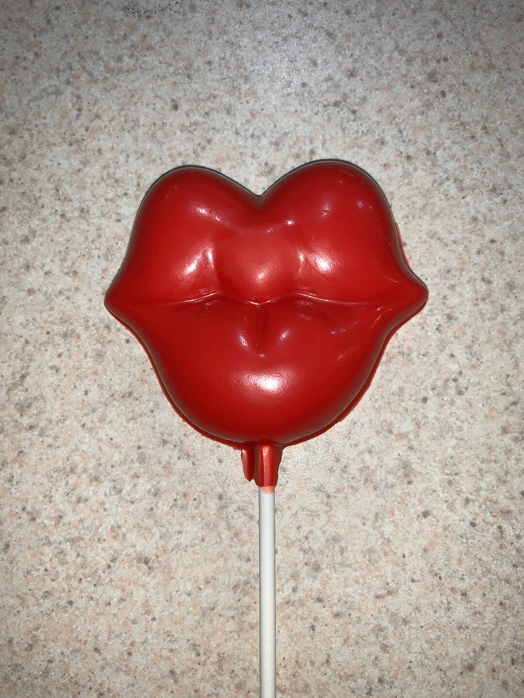 One Dozen Red Lips Lisa Rinna Lollipops - Etsy