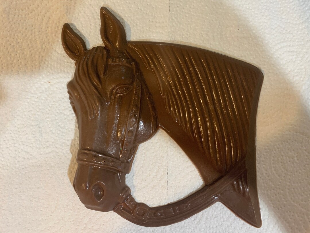 Milk Chocolate Horse Head Large - Etsy