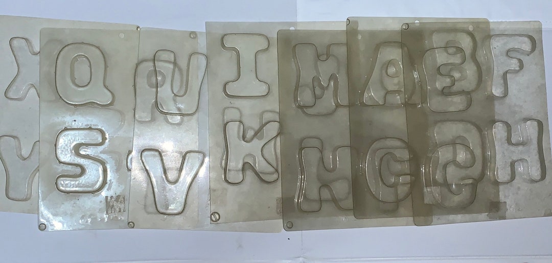 Milk Chocolate Alphabet Letters A-Z - Etsy