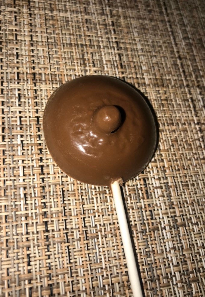 One Dozen Milk Chocolate Titty Pops - Etsy