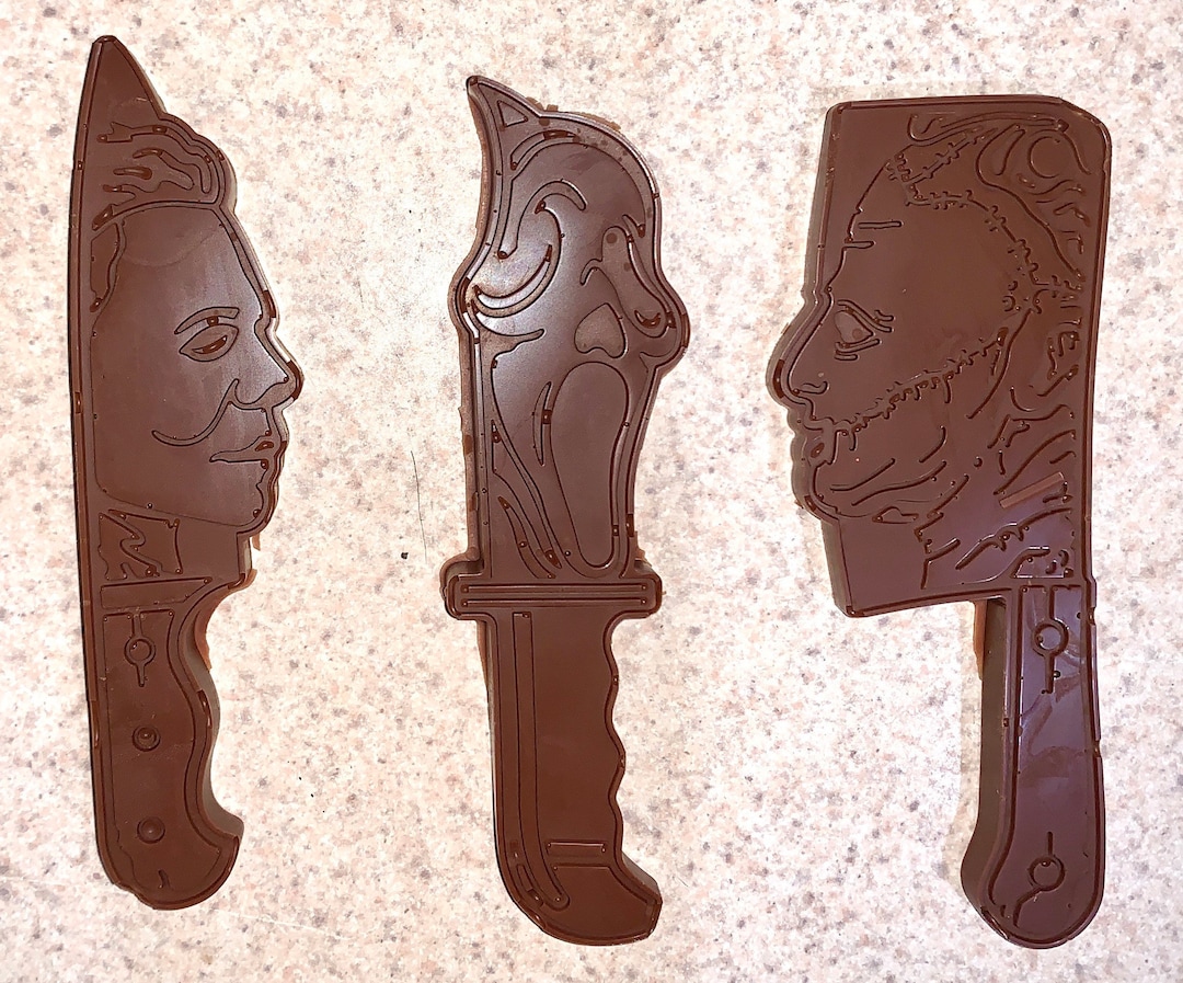 One Dz. Horror Halloween Chocolates - Etsy
