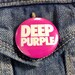Vintage DEEP PURPLE Pin Authentic 80s Nostalgia - Etsy