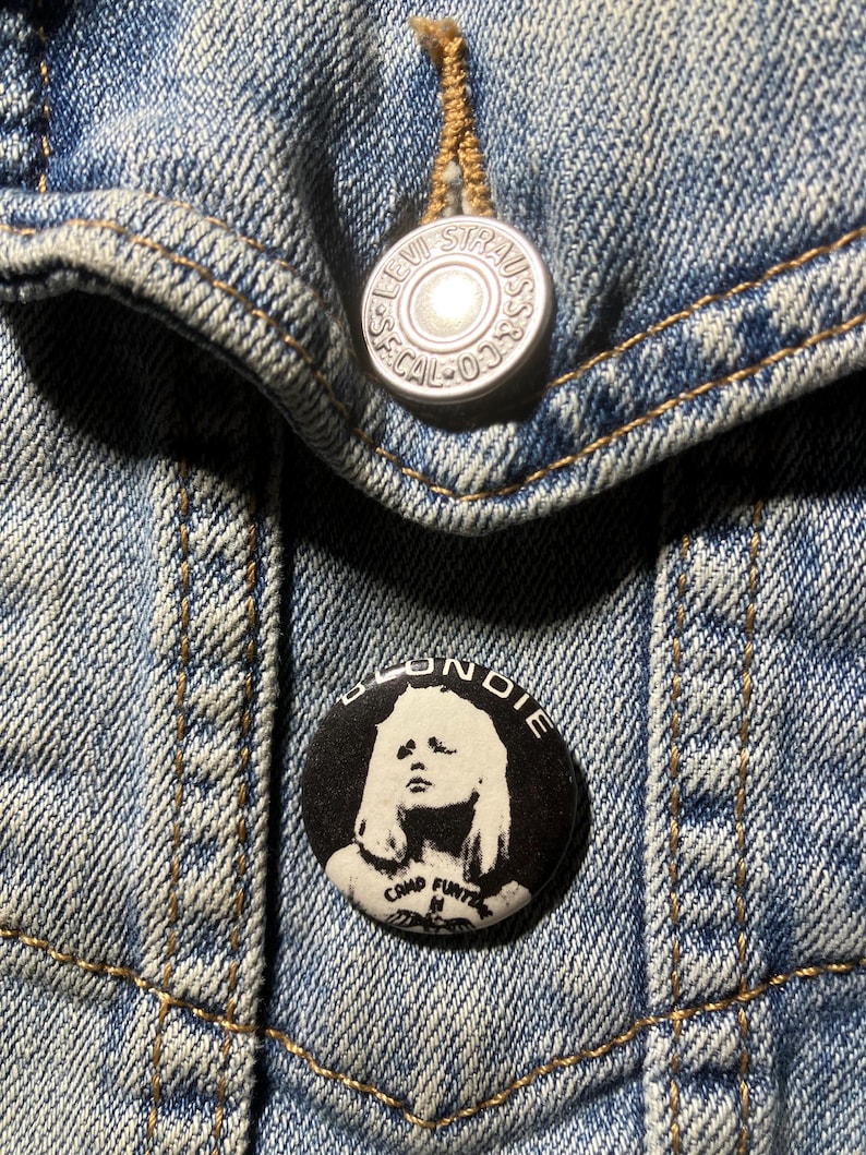 Blondie Vintage 1970s Pin From Mad Mona Collection - Etsy