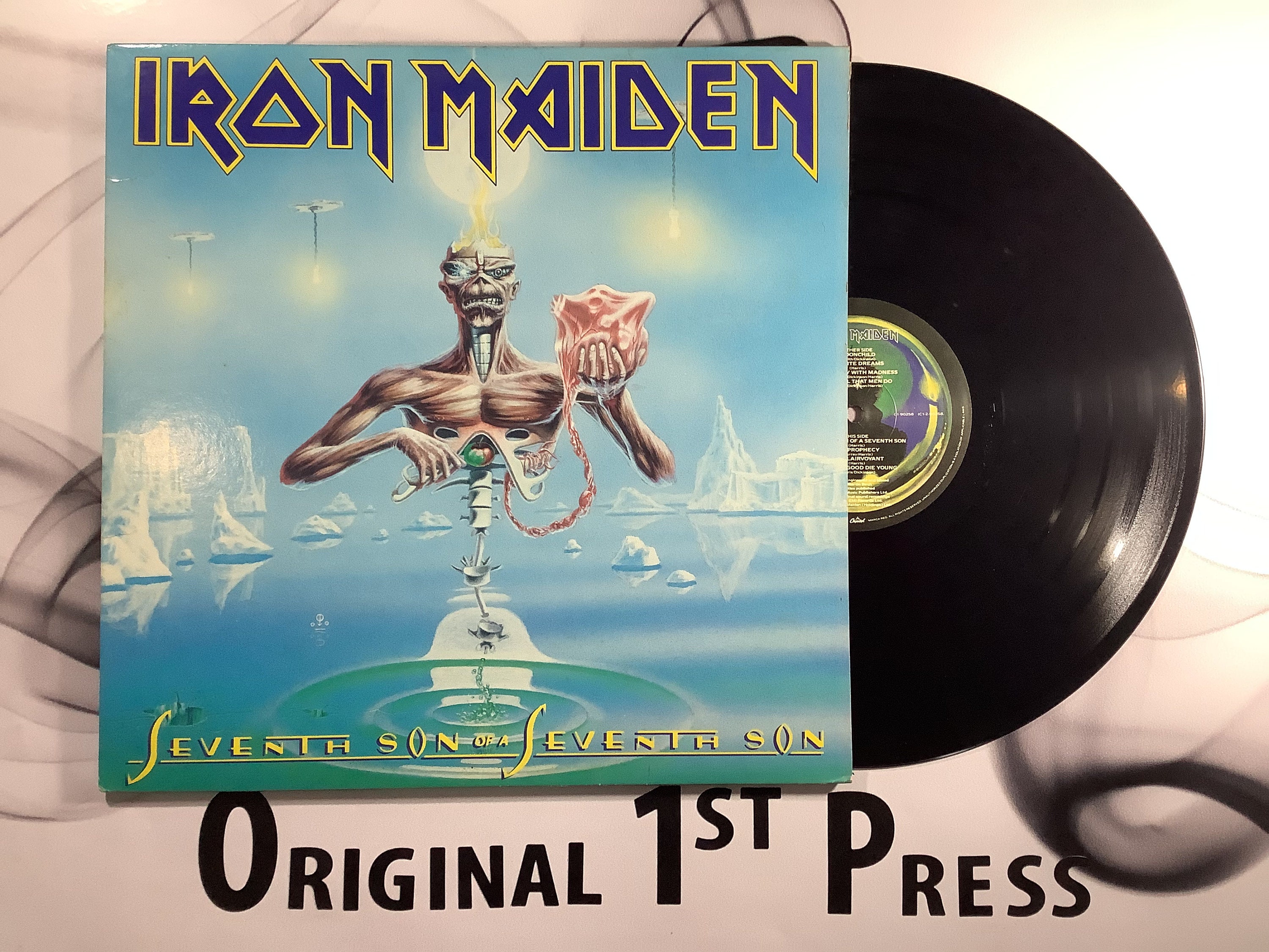 Iron Maiden Seventh Son Of A Seventh Son Vinyl