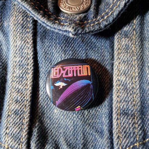 Led Zeppelin Pin - Etsy