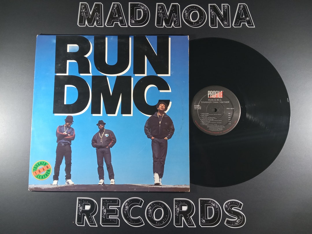 Run DMC Tougher Than Leather Vinyl Record - Etsy