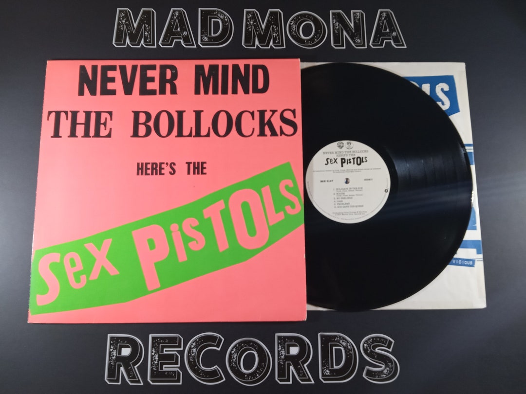 Sex Pistols NM Never Mind the Bollocks Here's the Vinyl Record Lp Album ...
