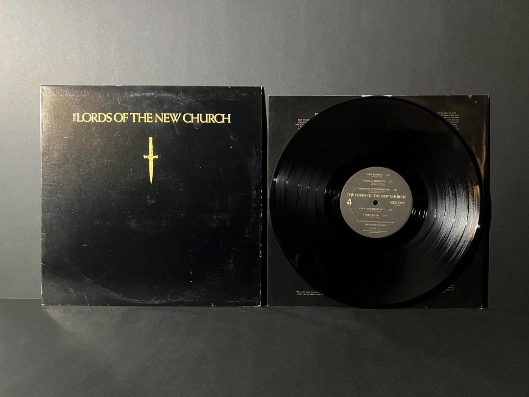 Lords of the New Church Original Vintage Vinyl Record LP From Mad Mona ...