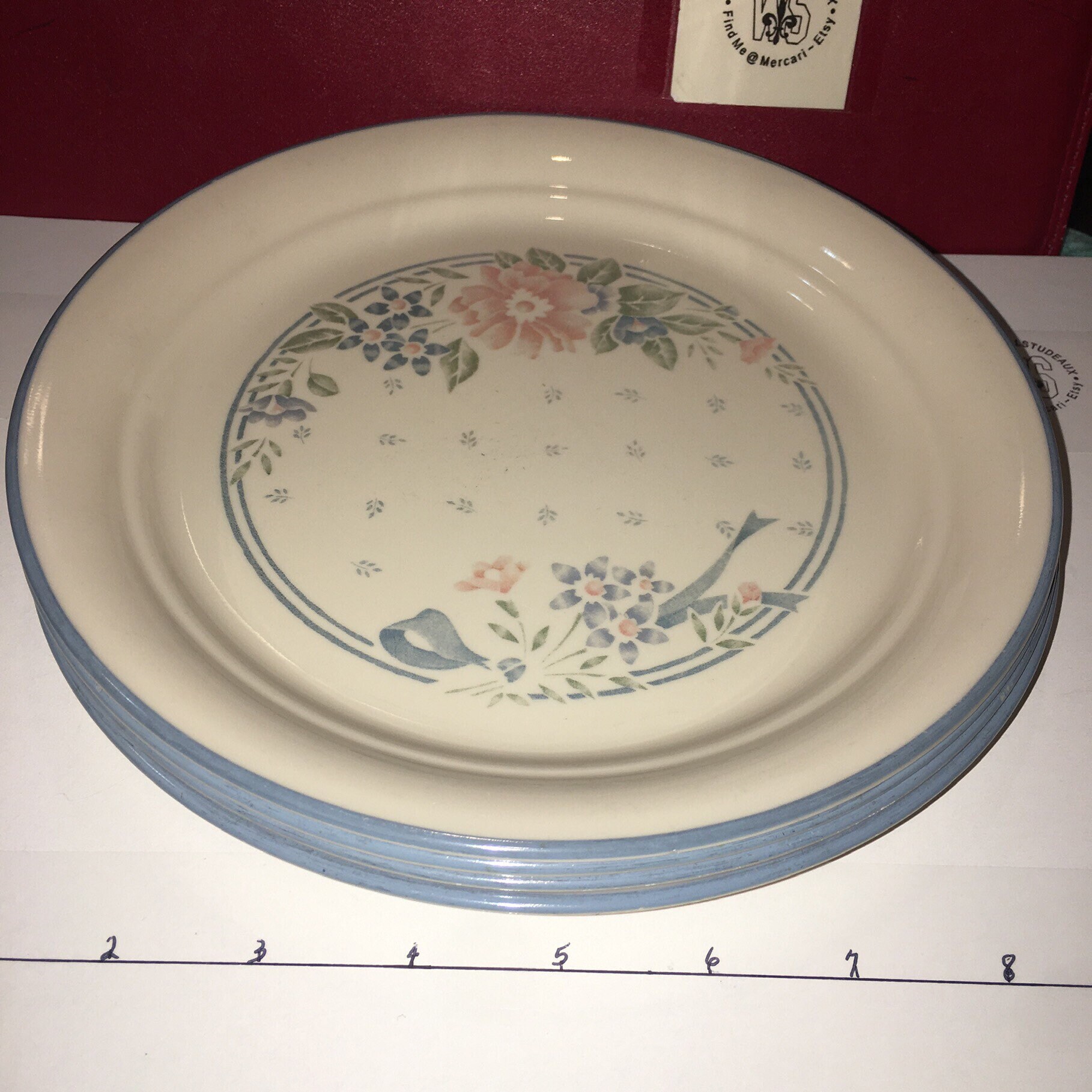 Plates Corelle Symphony SandwichSalad Plates Set4 Kitchen & Dining Home ...