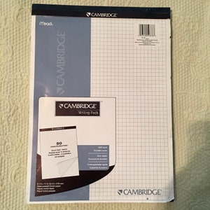 Quad Ruled Graph Paper - Etsy