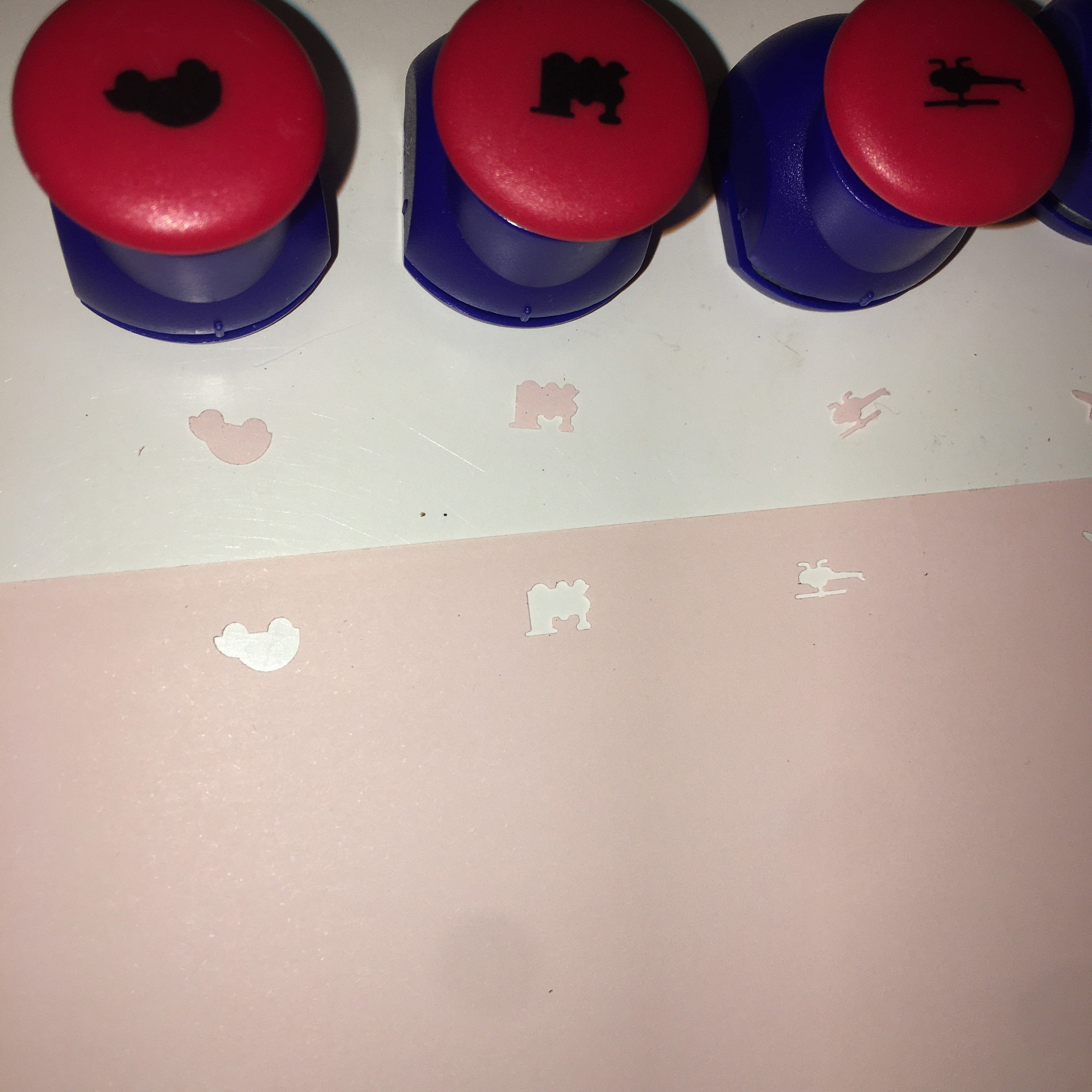 Set/4 Mini Punches Tiny Mini Cut-out Punches - Etsy