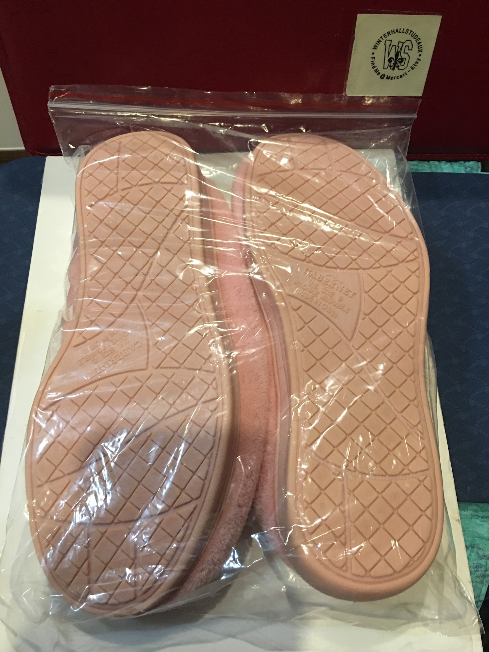 Pink House Slippers Size 6 - Etsy