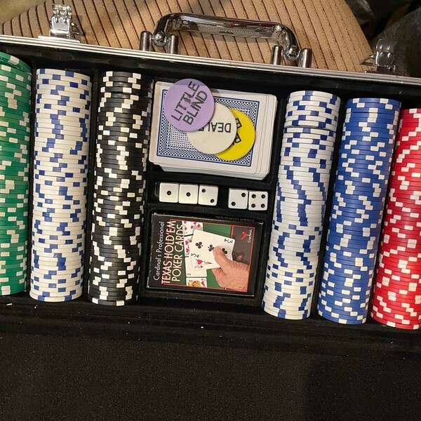 Metal Poker Chips - Etsy