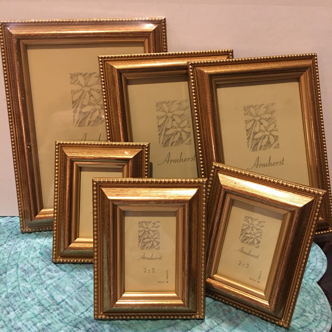 Goldtone Photo Frame CHOICE - Etsy UK