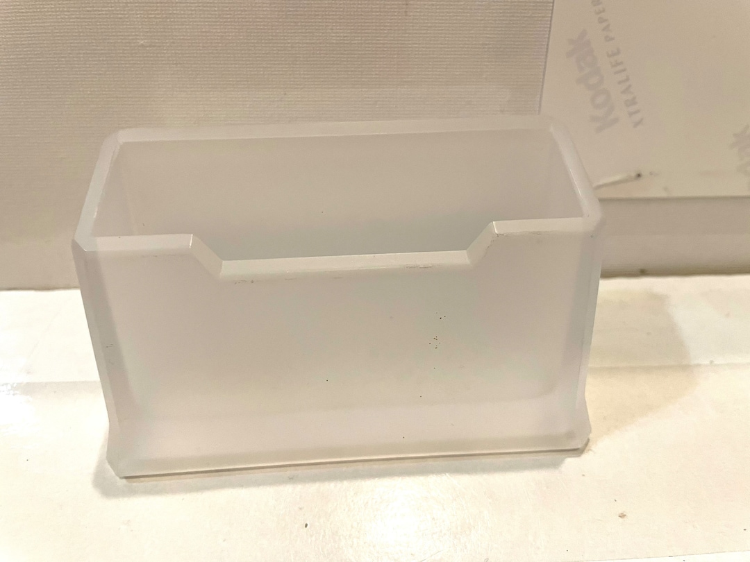 Clear Acrylic Business Card Holder - Etsy