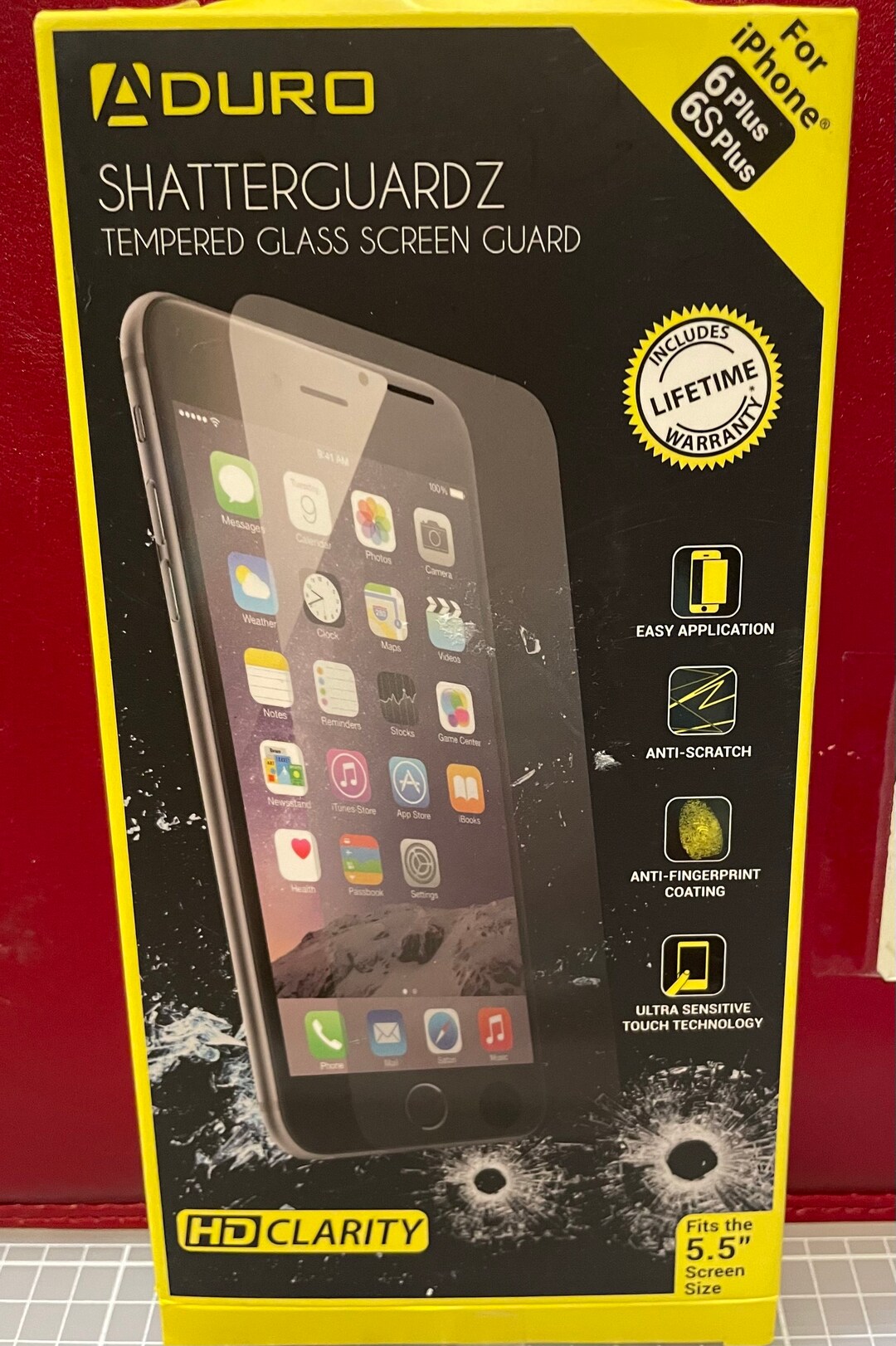 Duro Shatterguardz Tempered Glass Screen Protecter Set of 2 - Etsy