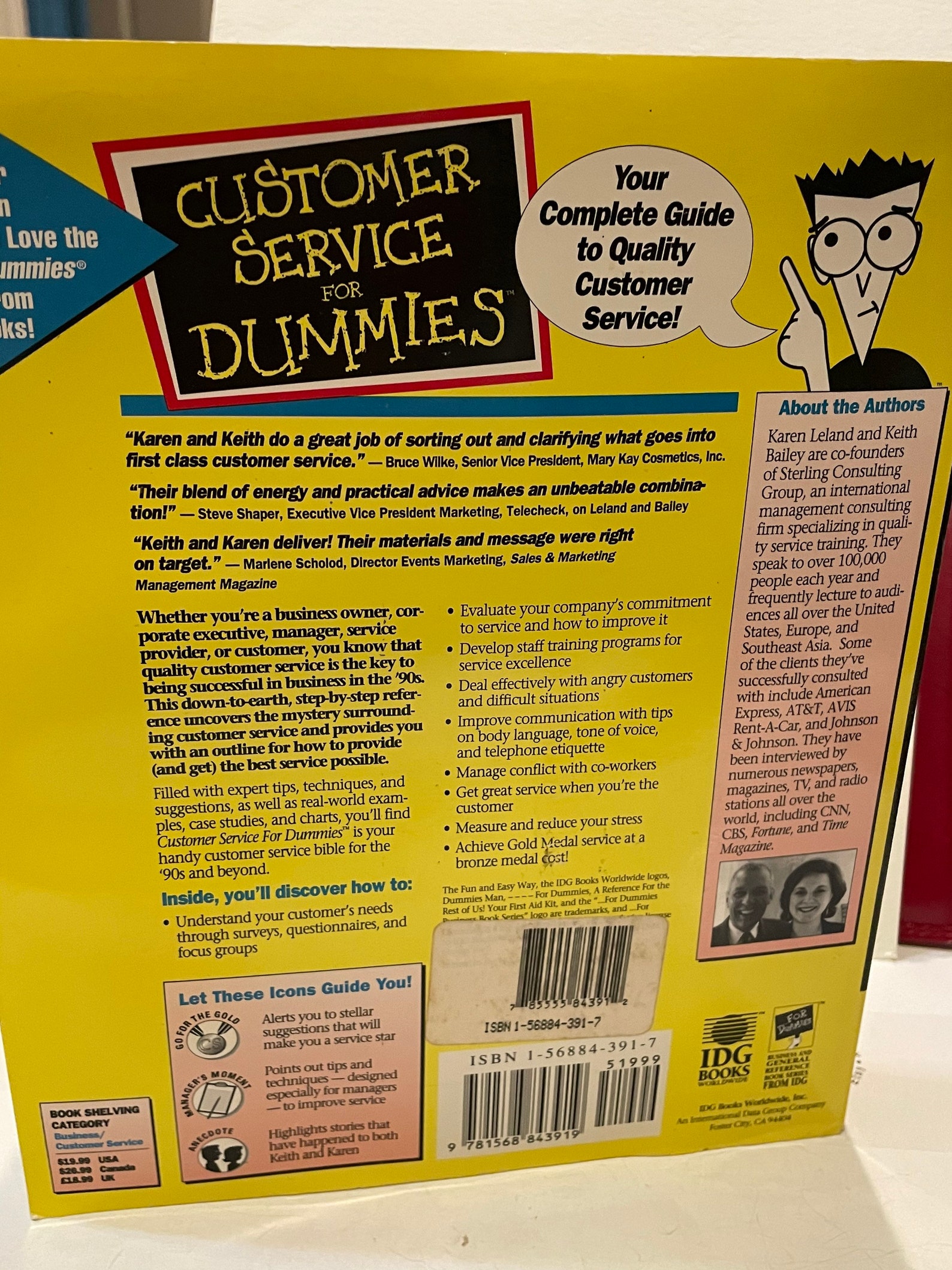 Customer Service for Dummies Book - Etsy