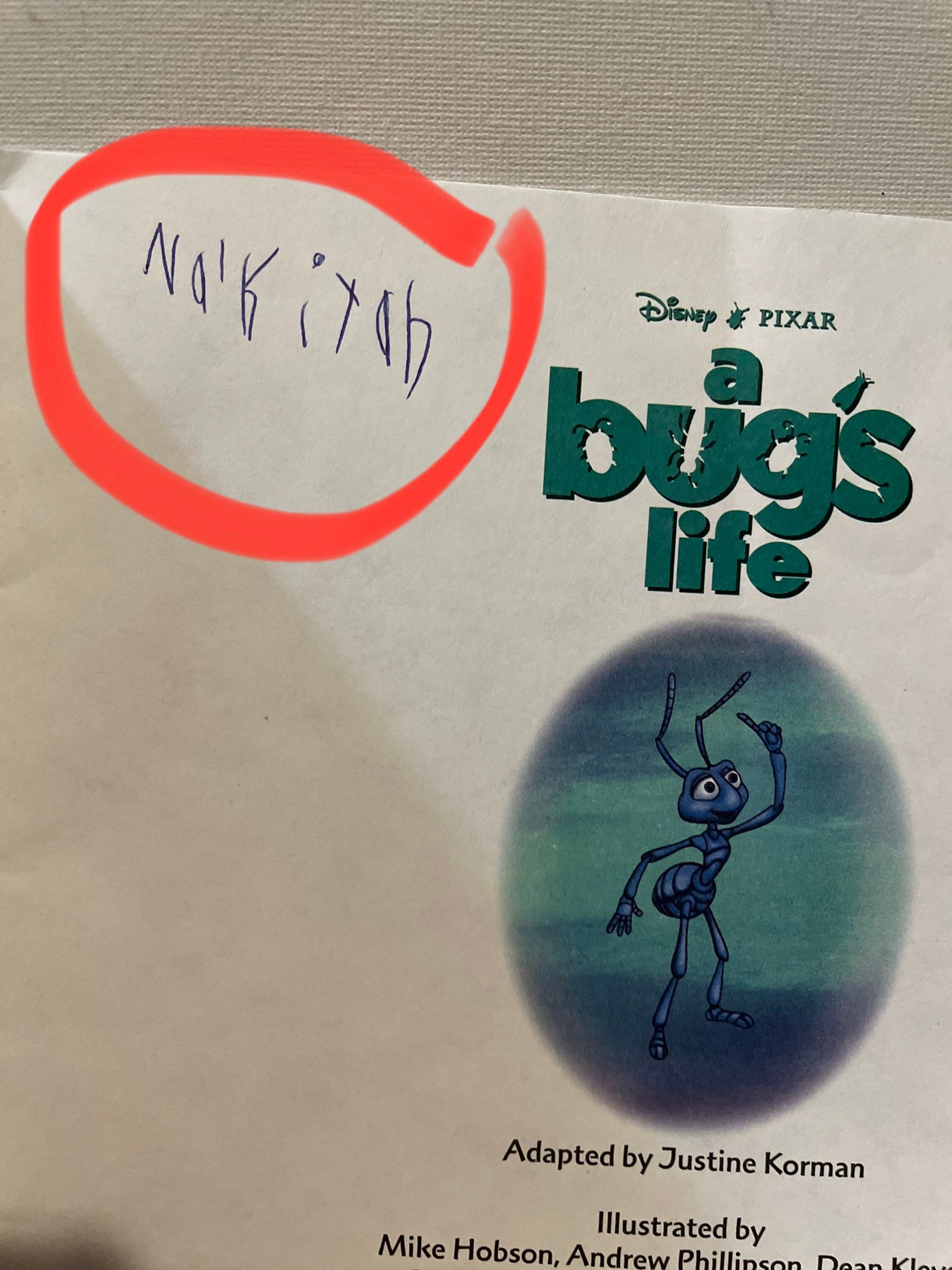 Golden Books A Bugs Life Childrens Book - Etsy