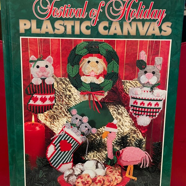Plastic Canvas Books - Etsy