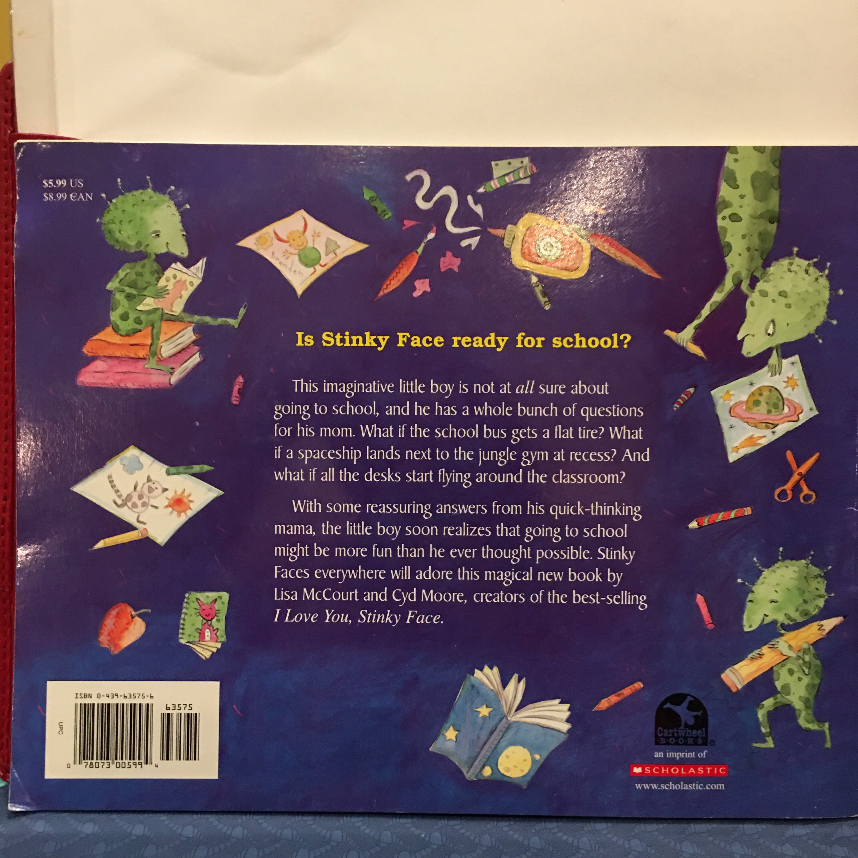 Childrens Book Stinky Face Series - Etsy UK
